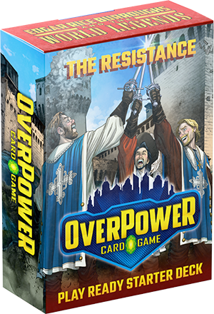 Overpower ERB/World Legends Kickstarter Edition The Resistance Starter – Heroes and Games