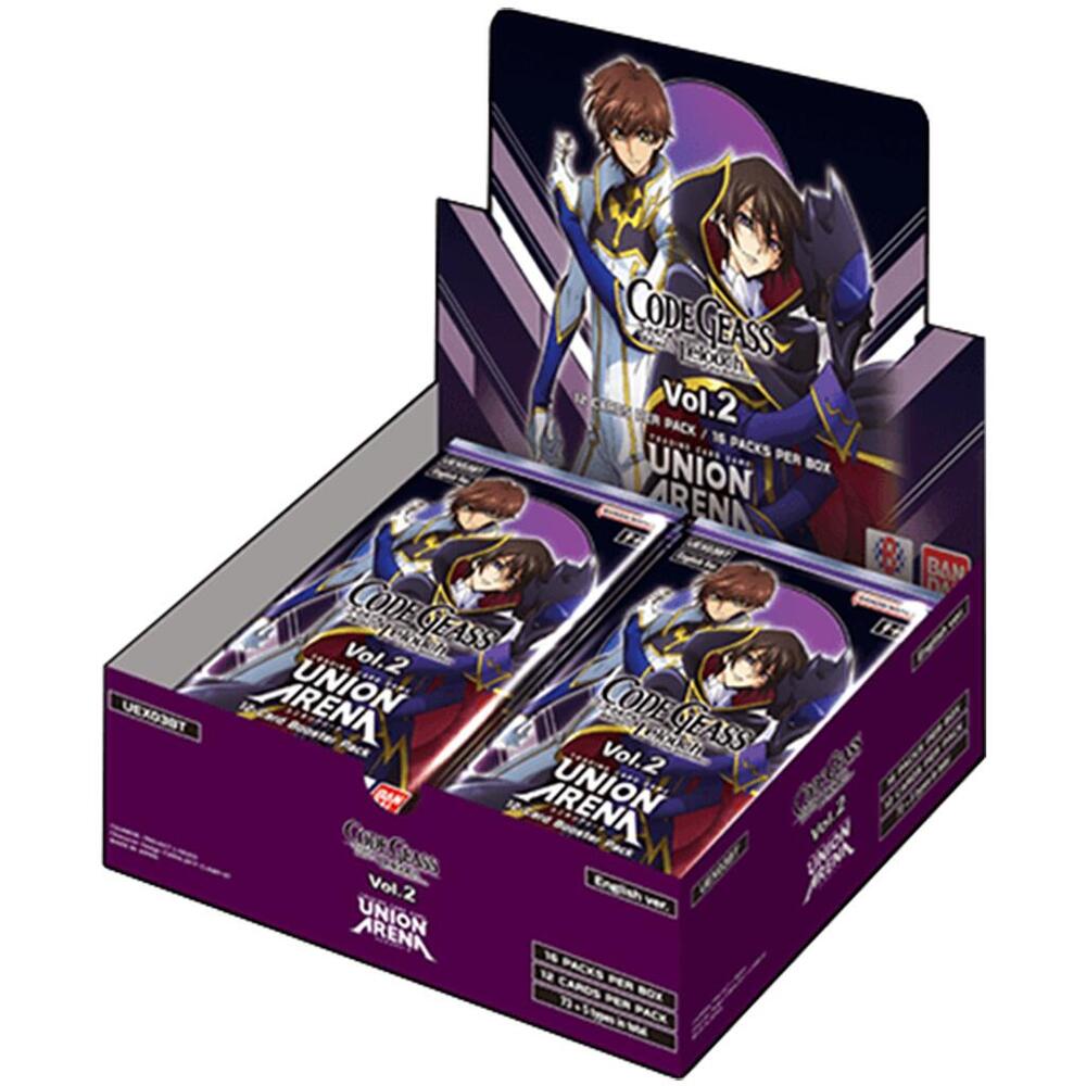 Union Arena CODE GEASS: Lelouch of the Rebellion Vol.2 Booster Pack ...