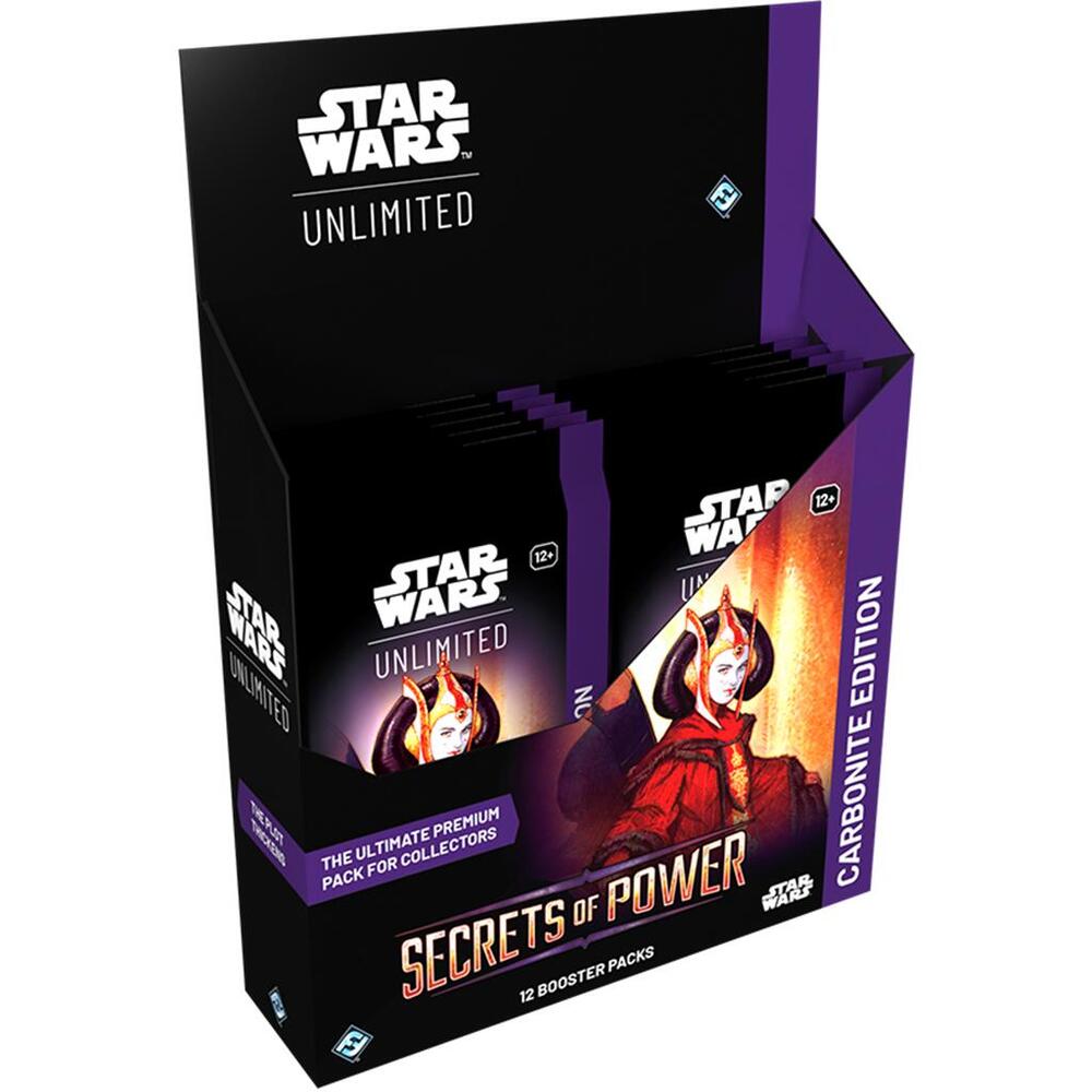 Star Wars: Unlimited - Secrets of Power BUNDLE Carbonite & Booster Box ...