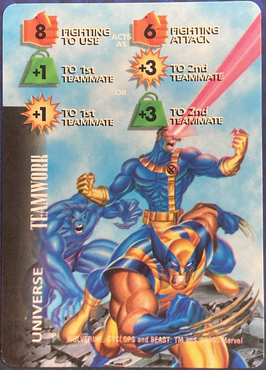 Marvel Overpower 8 fighting X-Men Teamwork – Heroes and Games