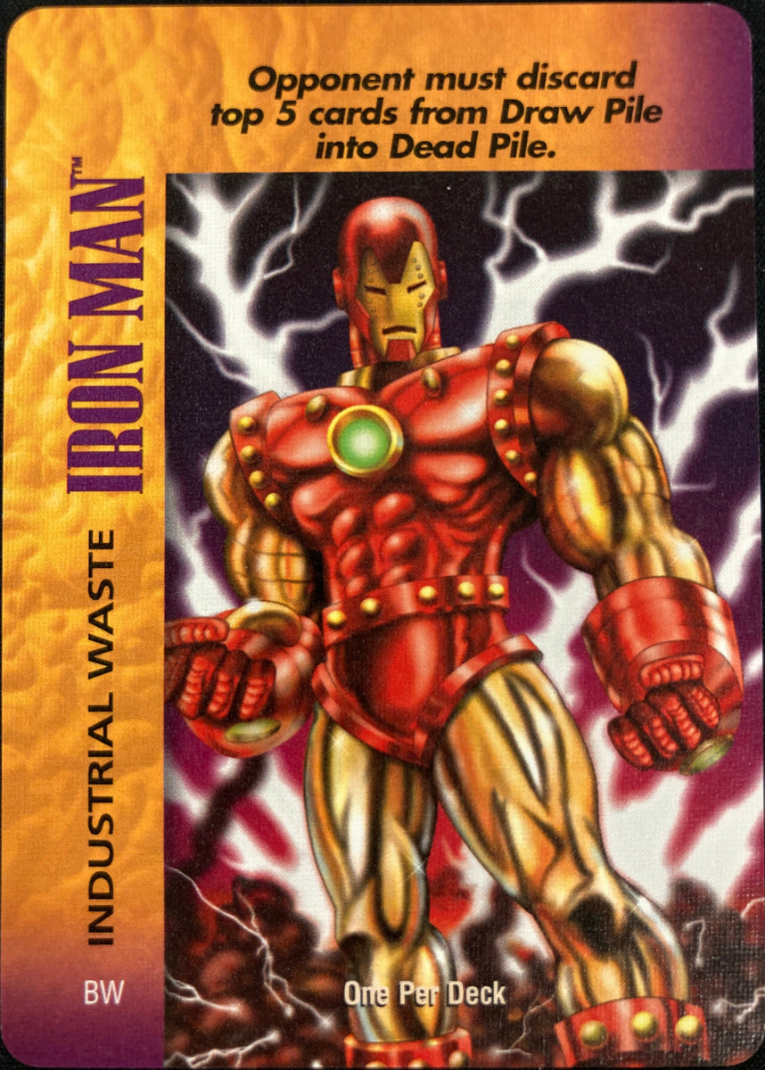 Marvel Overpower Iron Man Industrial Waste – Heroes and Games