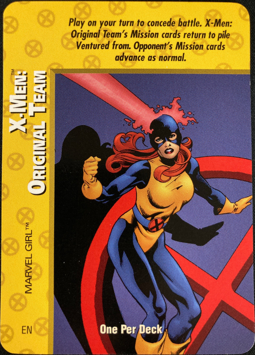 Marvel Overpower X-Men: Original Team Marvel Girl – Heroes and Games