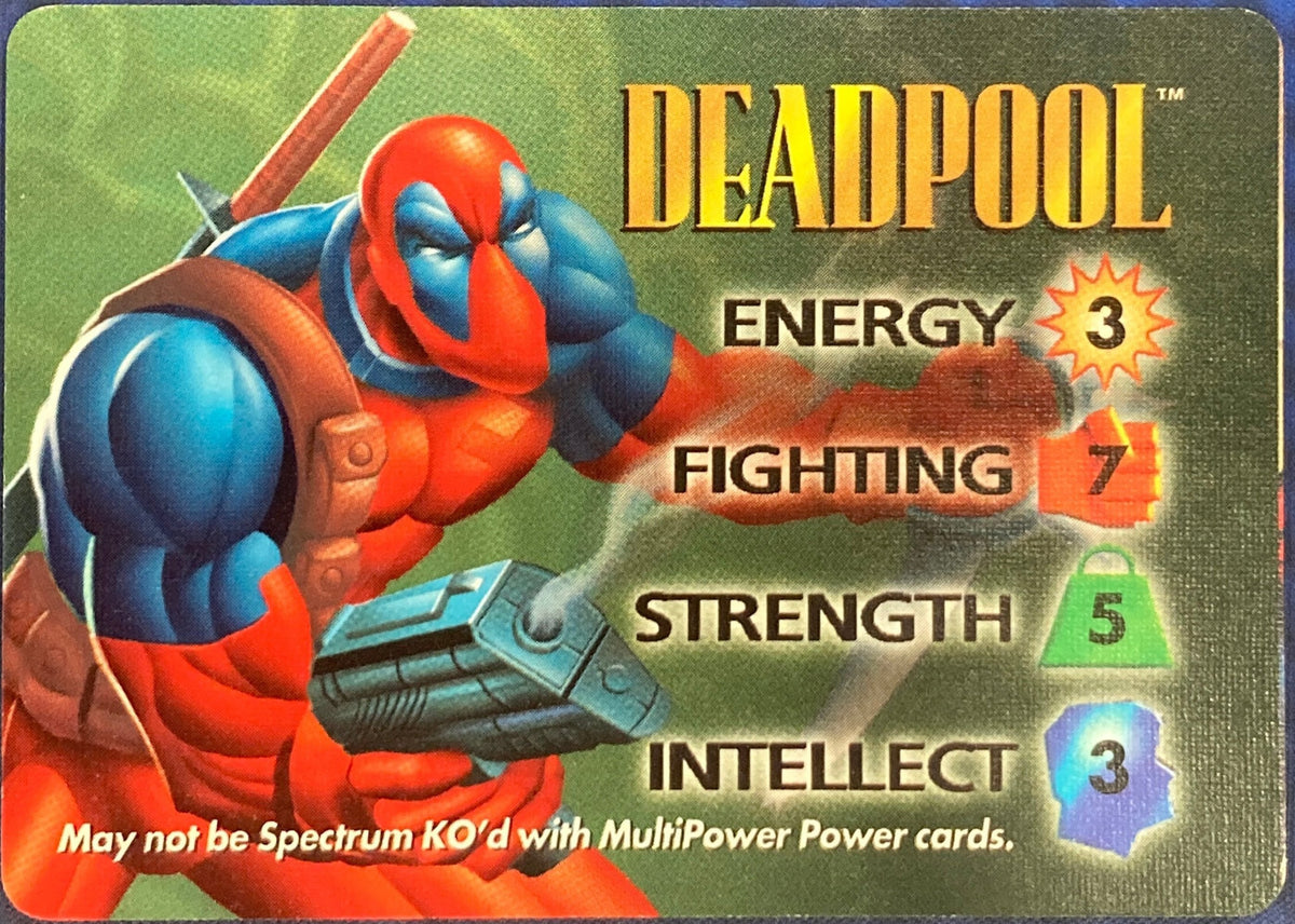 Marvel Overpower Deadpool IQ Hero – Heroes and Games