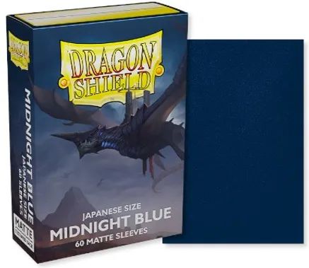 Dragon Shield Midnight Blue 60 Japanese Size Card Sleeves – Heroes and ...